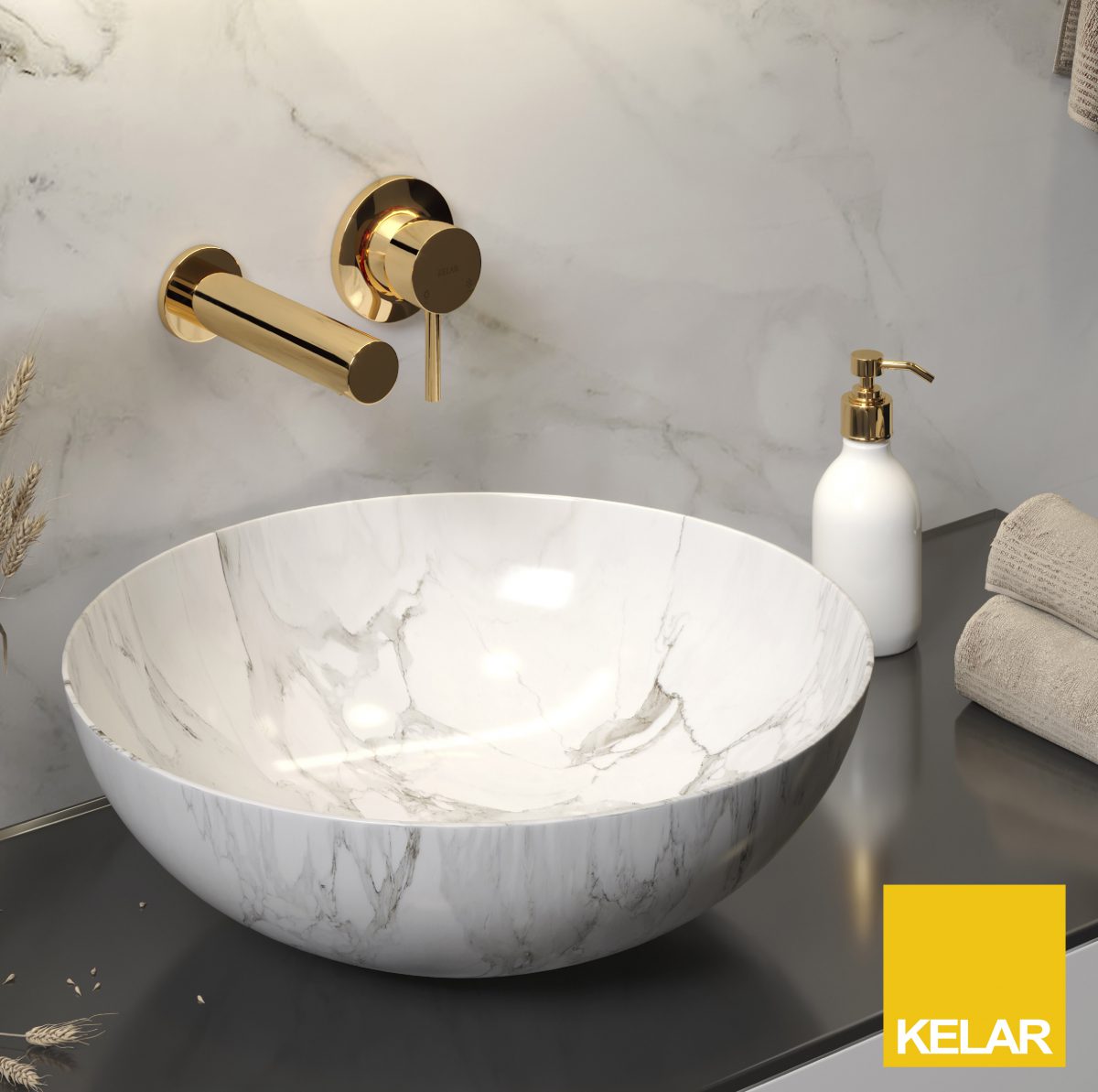 شیرآلات توکار و روکار کلار - صنعت ساختمان